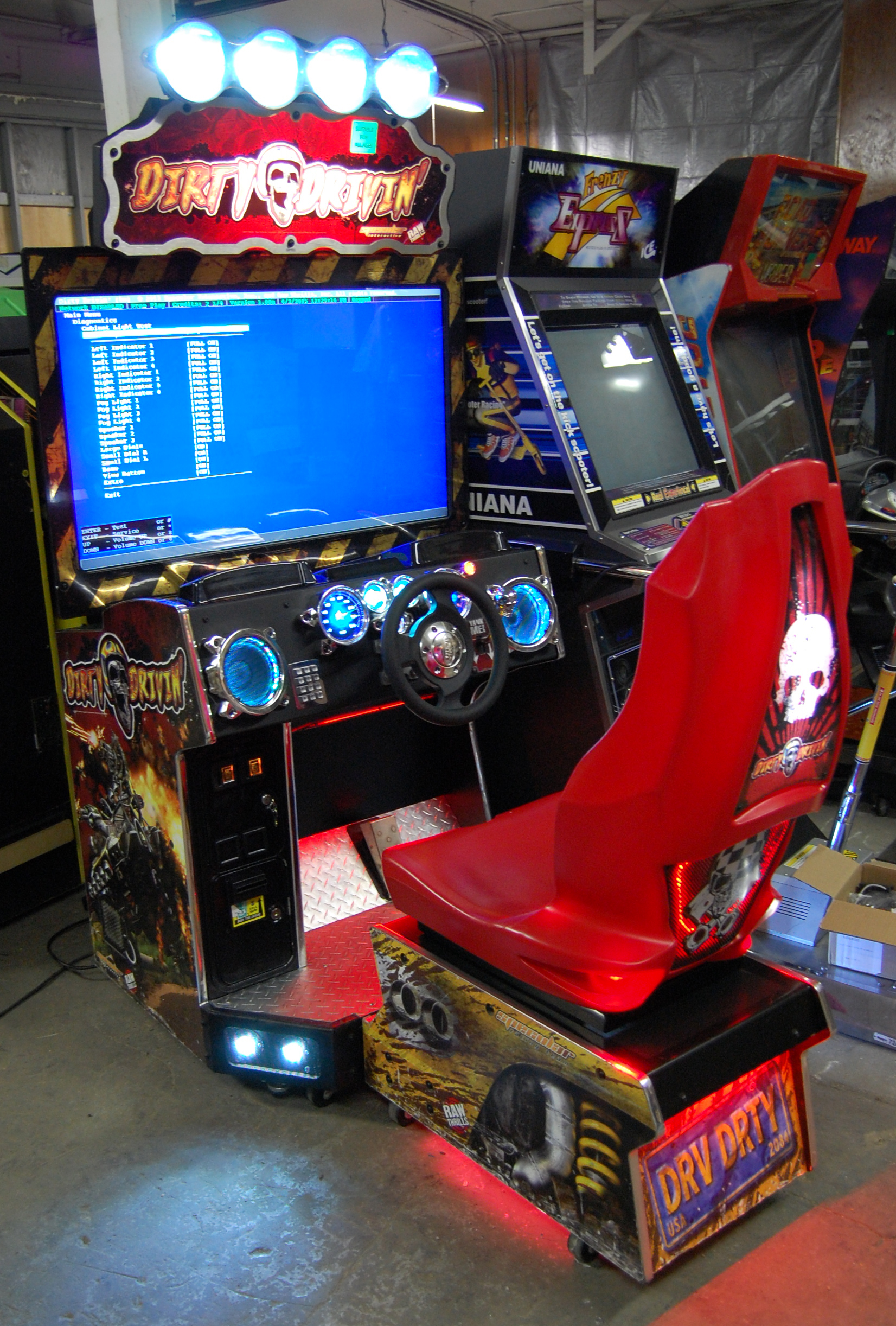 Driving Arcade Machines - ecAmusements - Arcade Sales