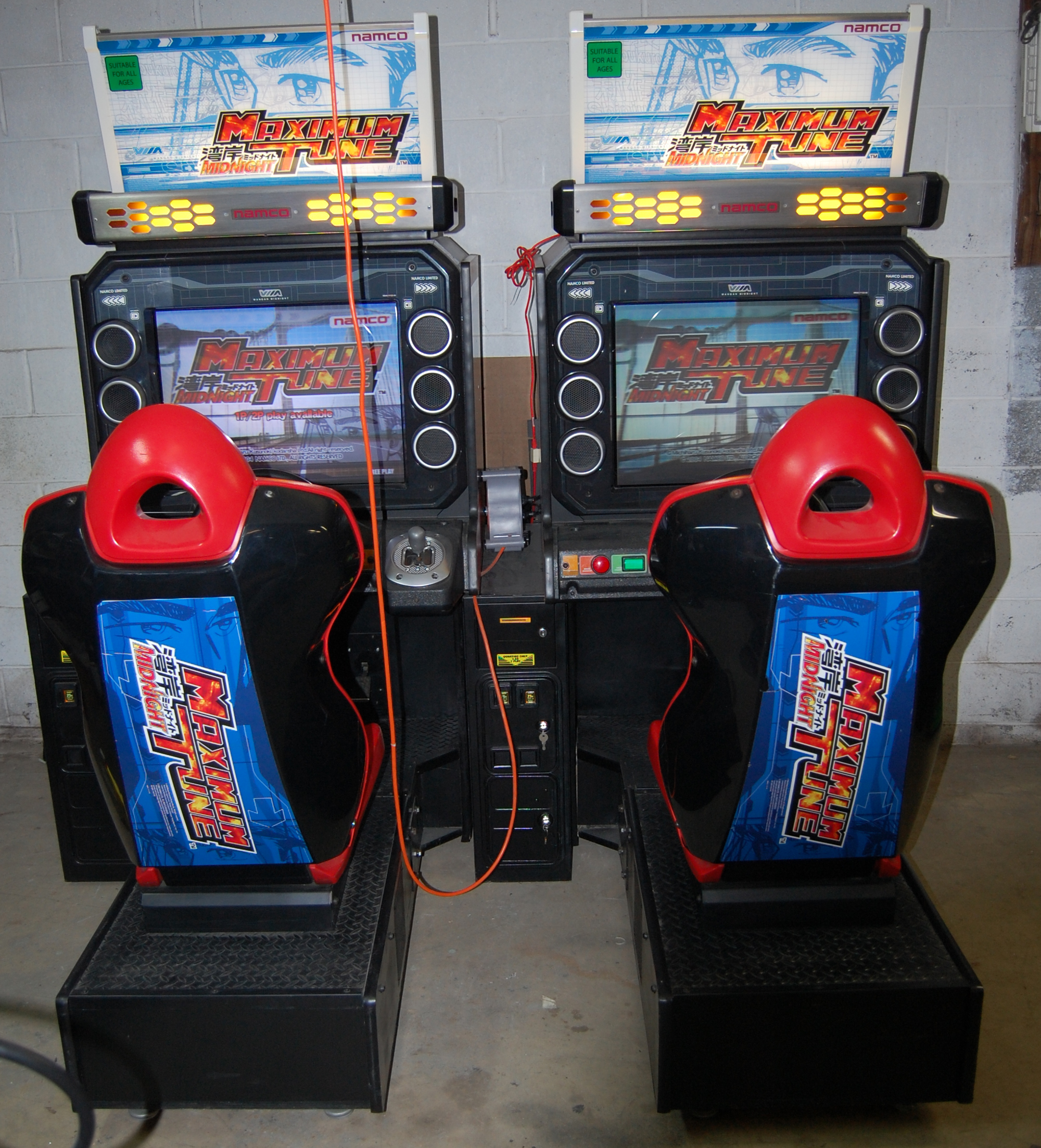 Driving Arcade Machines - ecAmusements - Arcade Sales