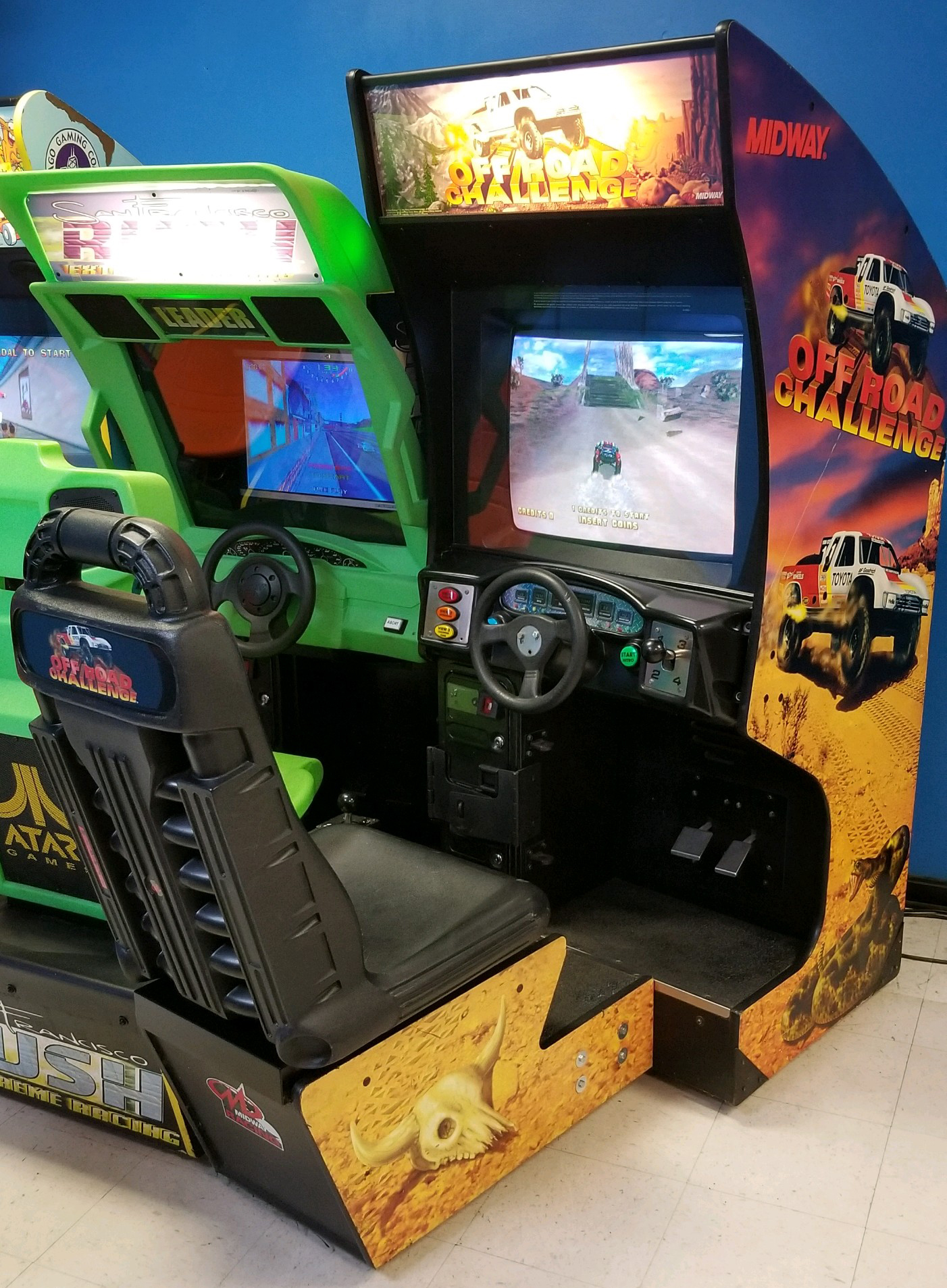 Driving Arcade Machines - ecAmusements - Arcade Sales