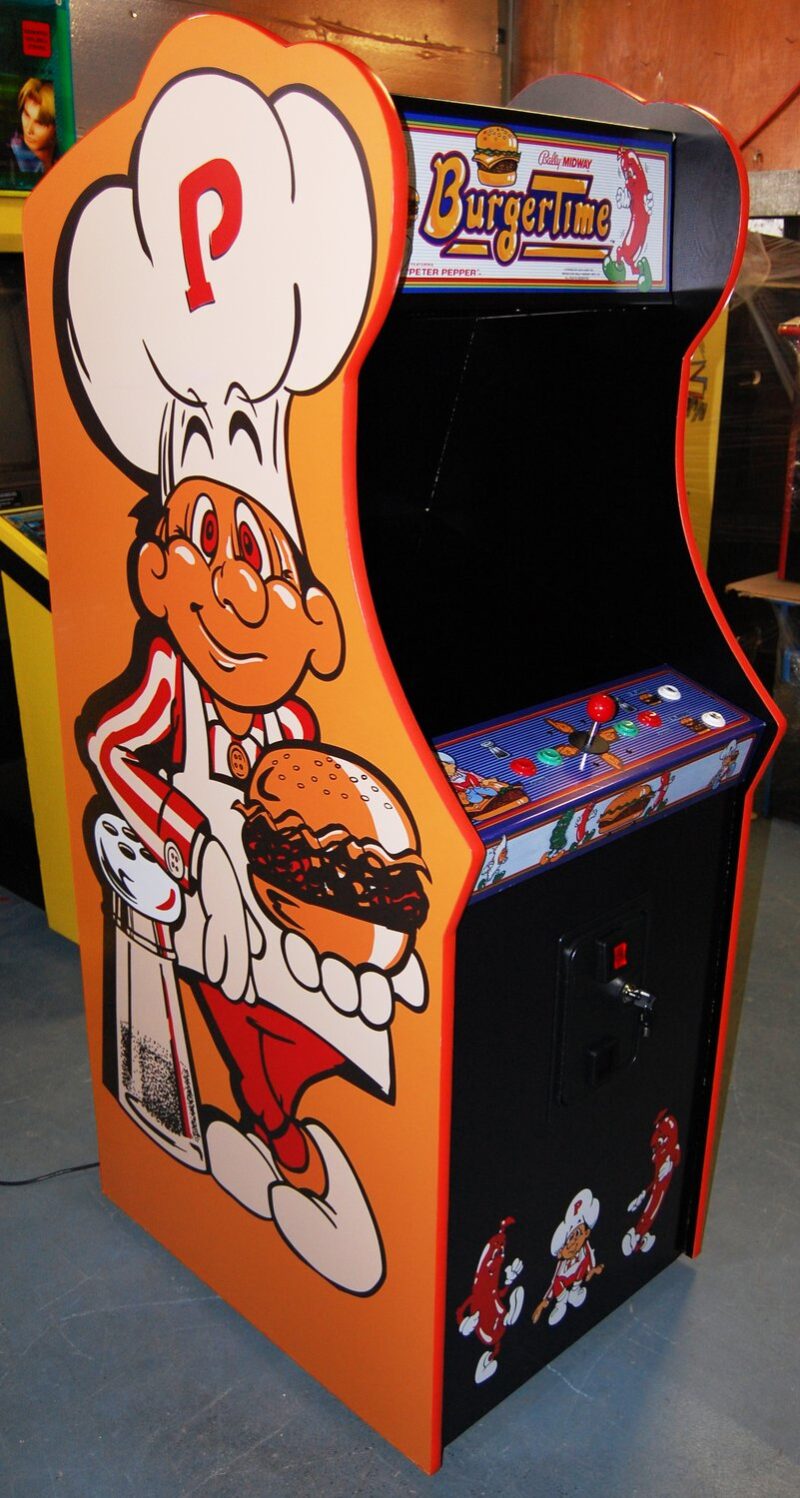 Refurbished Burger Time Man Full Size Cabinet (Jamma Wired ...