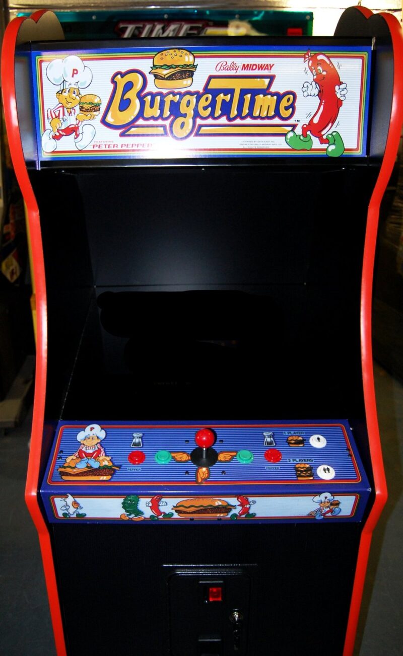 Refurbished Burger Time Man Full Size Cabinet (Jamma Wired ...