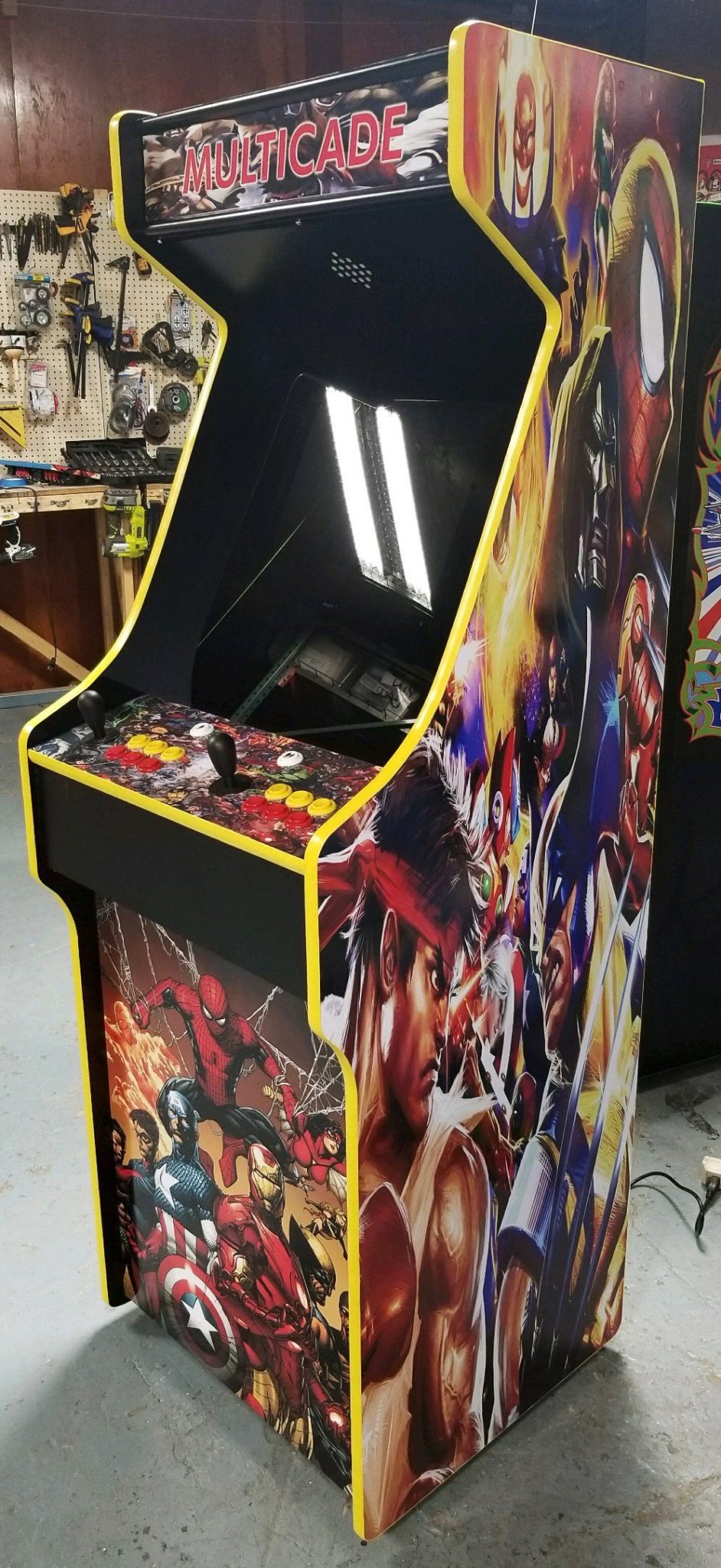 Capcom Full Size Cabinet (Jamma Wired) - ecAmusements - Arcade Sales ...