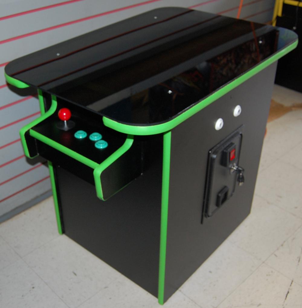 Galaga GREEN Cocktail Table Cabinet (Jamma Wired) - ecAmusements ...