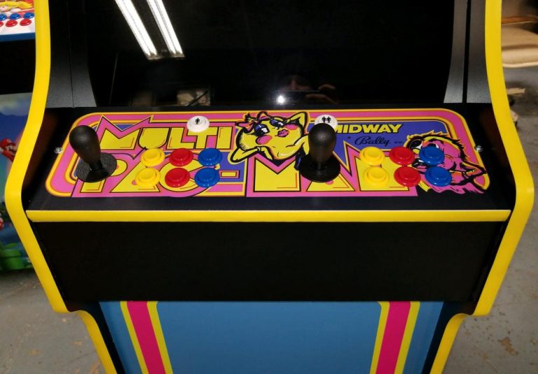 Ms. Pac Man Full Size Cabinet (Jamma Wired) - ecAmusements - Arcade ...