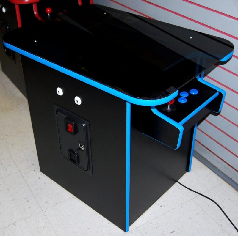 Ms. PacMan BLUE Cocktail Table Cabinet (Jamma Wiring) - ecAmusements ...