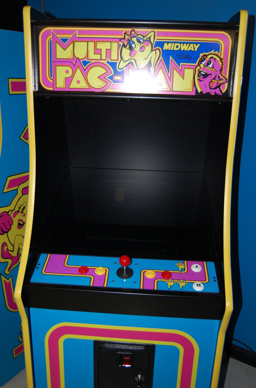 Refurbished Ms. Pac Man Full Size Cabinet (Jamma Wired) - ecAmusements ...