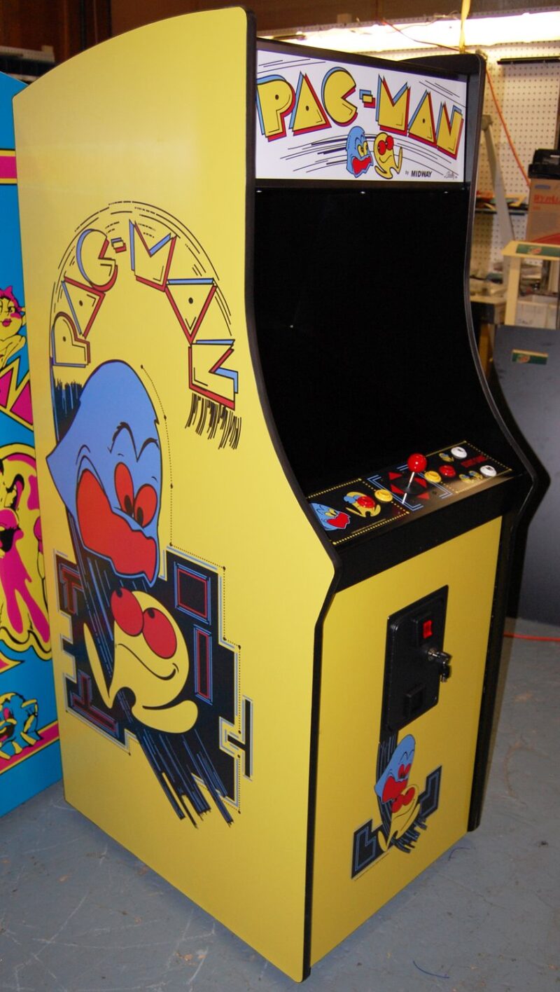 Refurbished Pac Man Full Size Cabinet (Jamma Wired) - ecAmusements ...